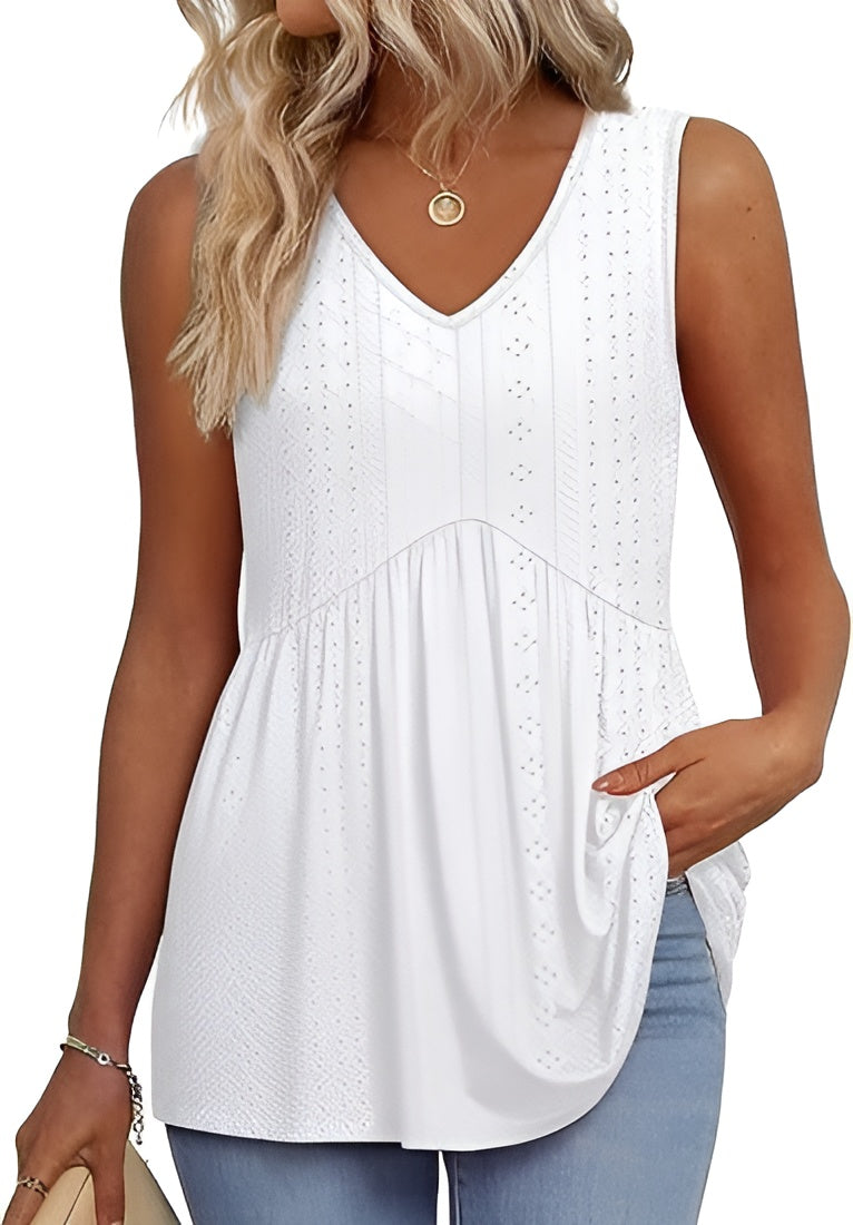 Clarice – Light and Elegant Everyday Top – Lindas-Layers